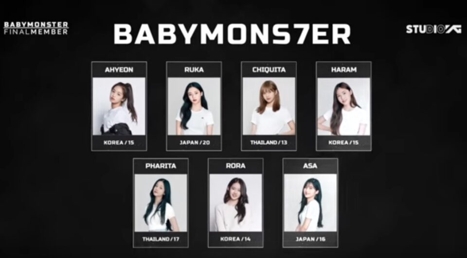 Two Thai trainees declared official members of new K-Pop group ...