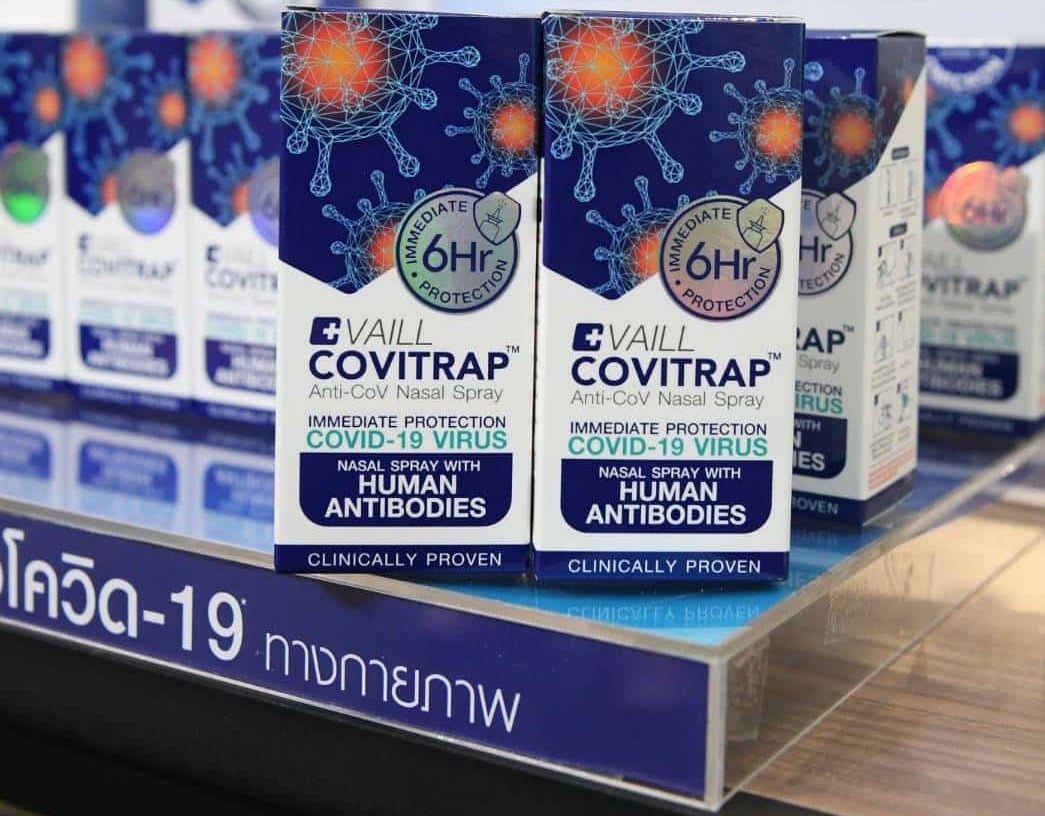 CoviTRAP Anti-COVID Spray Now Available - Thailand News